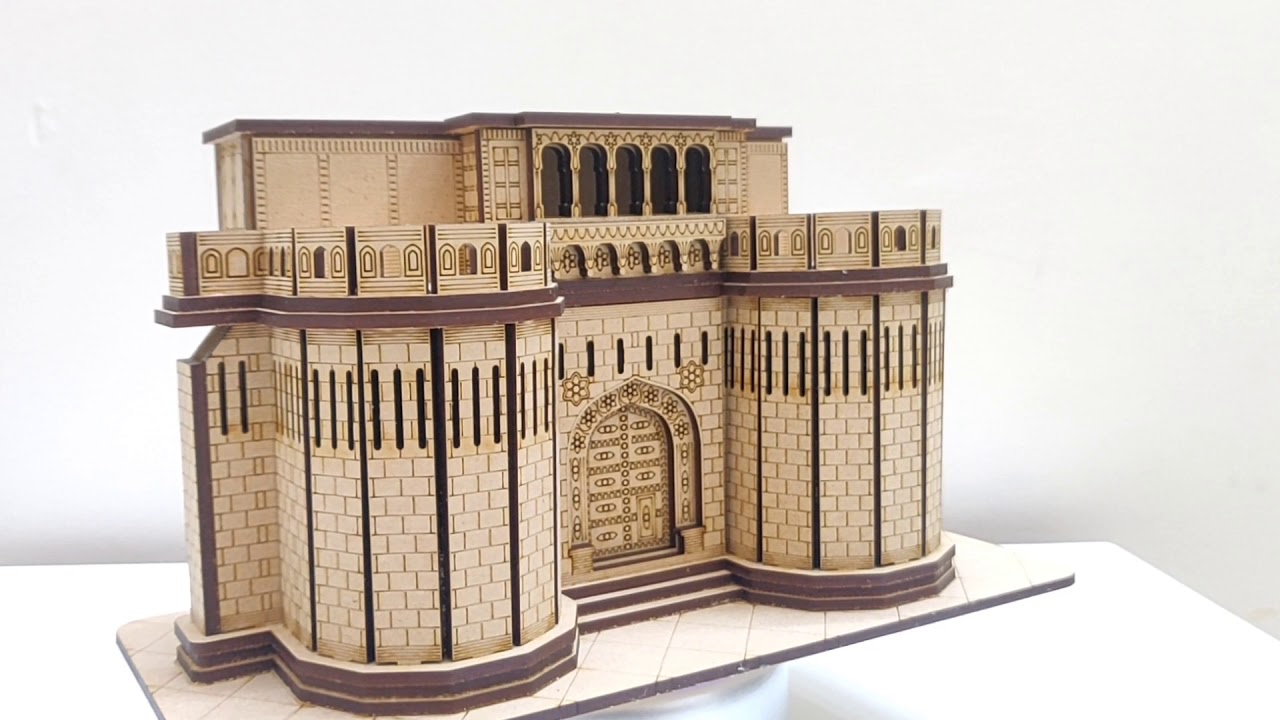 Shaniwar Wada Pune 3D Replica - YouTube