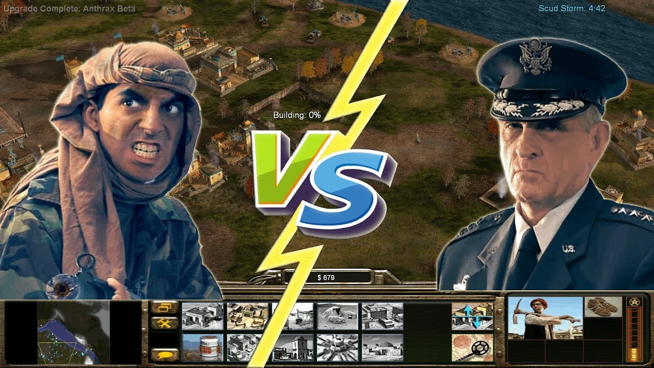 Generals Zero Hour - Challenge - Prince Kassad vs General Granger - Hard Difficulty - YouTube