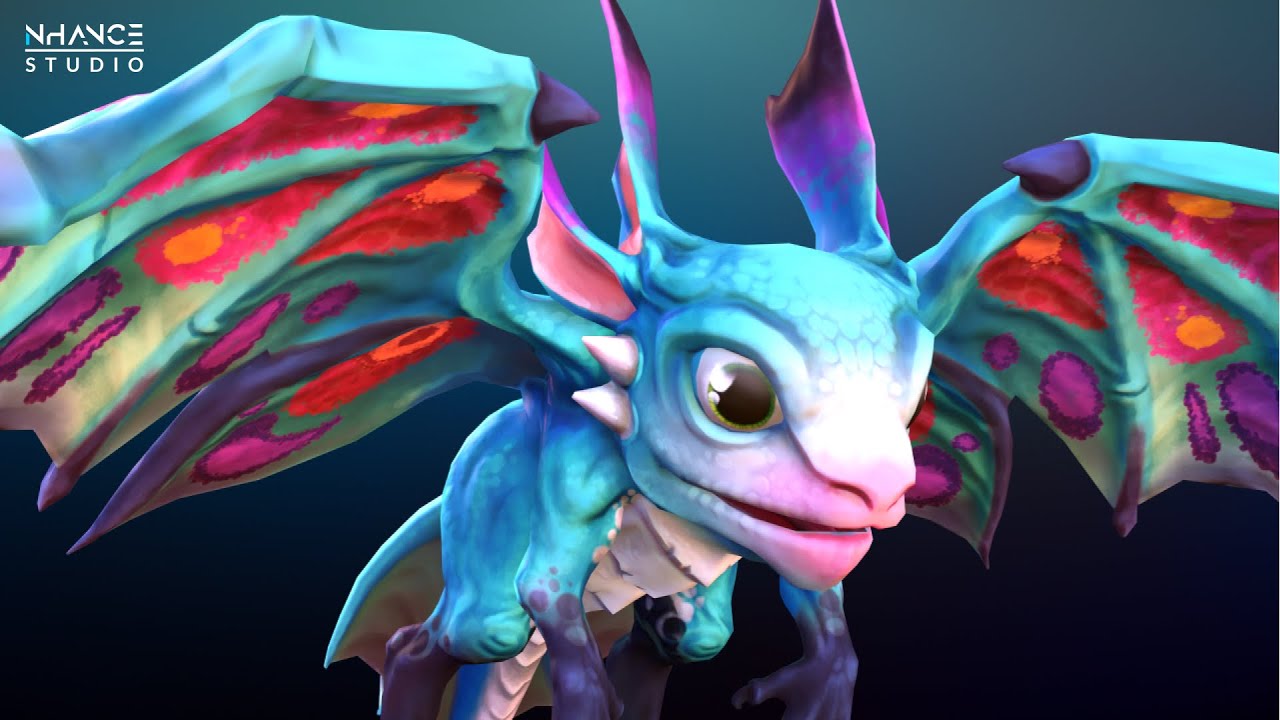 Stylized Forest Drake: Features overview - YouTube