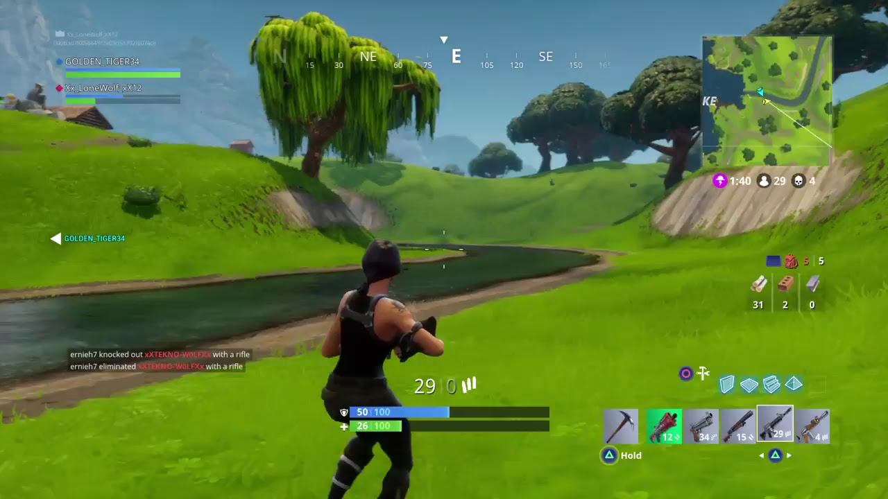 Fortnight Battle Royale gameplay - YouTube