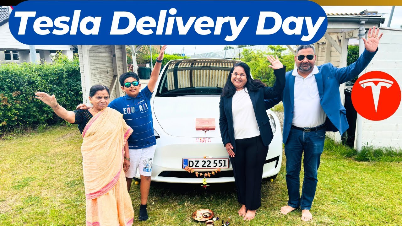 Tesla Model Y 2024 Delivery Day Experience | Unboxing and First ...