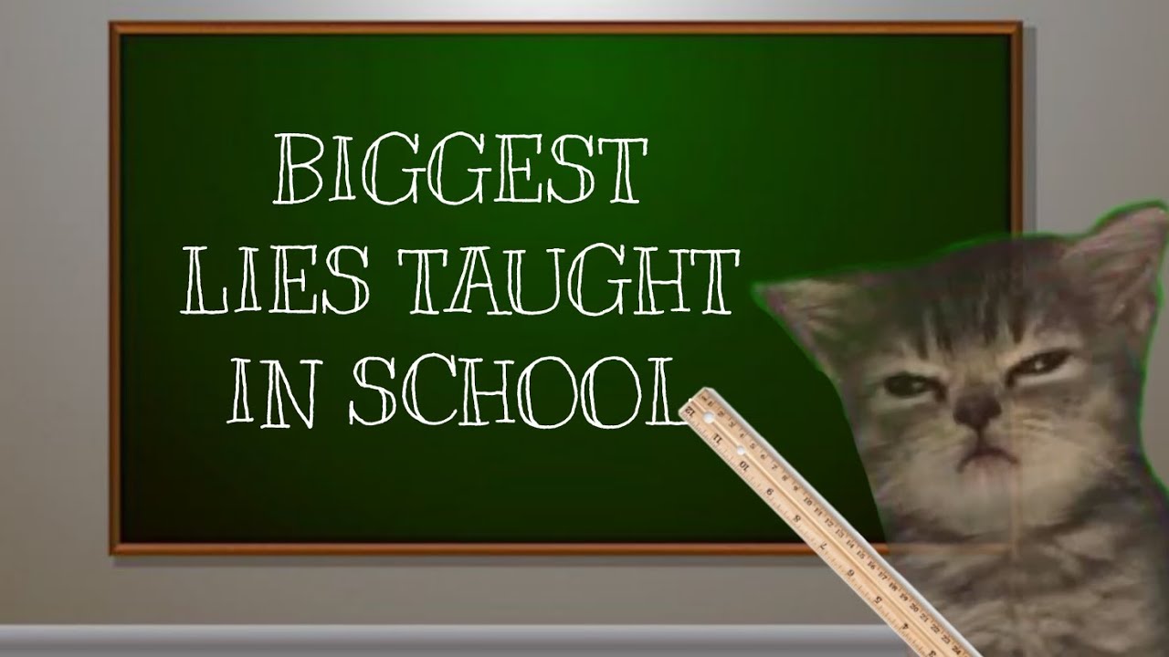 5 BIGGEST LIES Taught In School 🏫 - YouTube