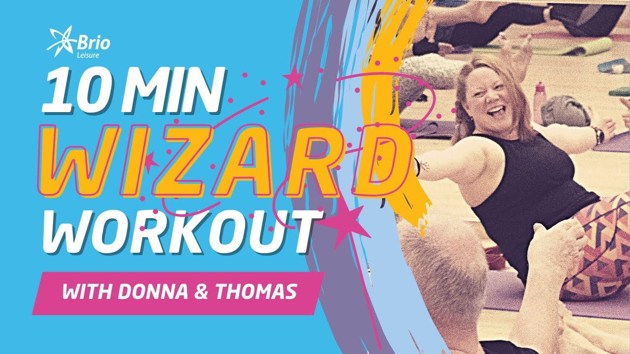 Magical Fun at Home: 10-Minute Wizard Workout with Donna and Thomas ...