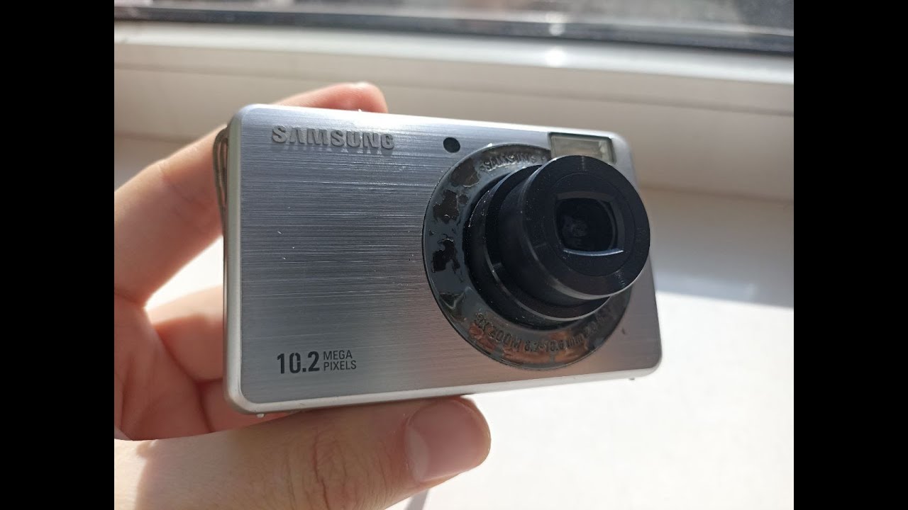 💥Camera Samsung PL50 Silver 10.2MP digital vintage compact retro rare💥 ...