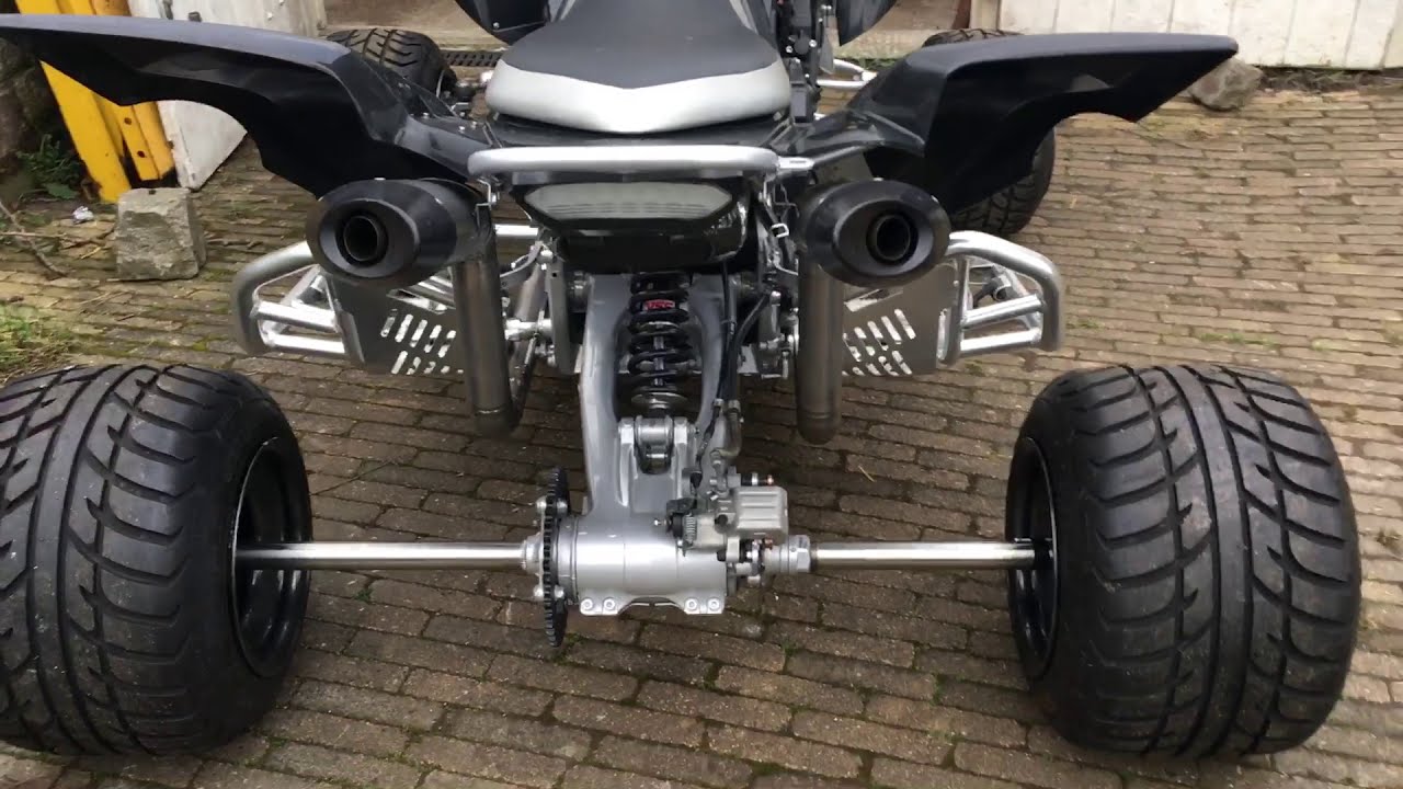 YAMAHA YFM 1000 RAPTOR R1 BIG BANG 2010 - YouTube