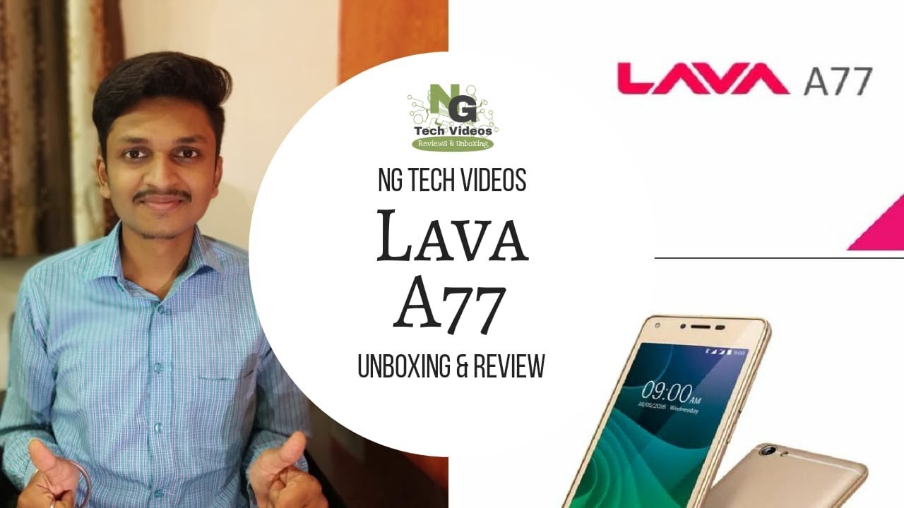 Lava A77 Unboxing , Quick Review , Price - YouTube