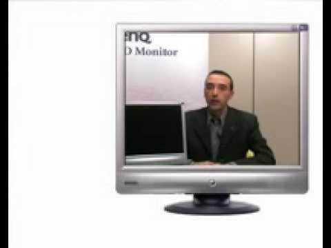 Benq Monitor LCD 17' FP71V - www.computermod.it - YouTube