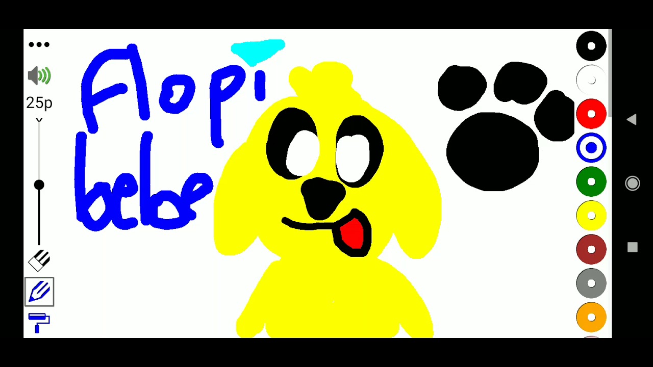 Dibujo para flopi bebe - YouTube