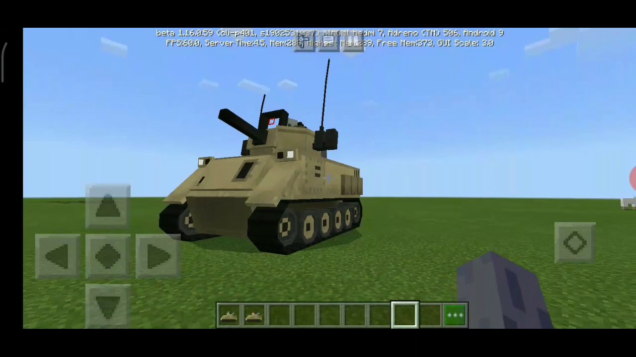 WORKING TANK V2 ! | Minecraft PE Add-Ons Behavior Pack - YouTube