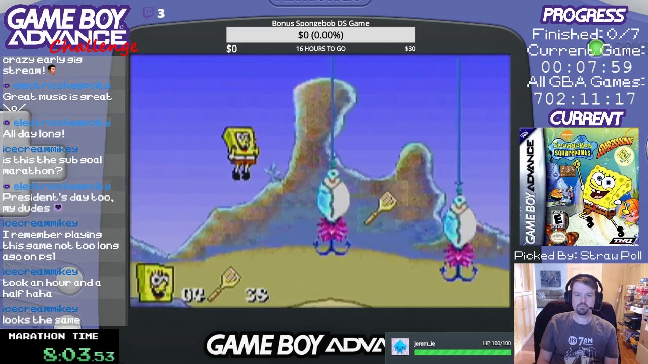 Spongebob Squarepants Supersponge (GBA Challenge #140) (Let's Play ...