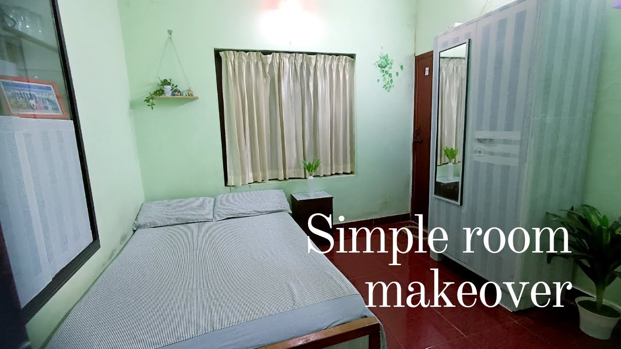 SIMPLE BEDROOMS MAKEOVER /DIY ROOM MAKEOVER🥰 - YouTube