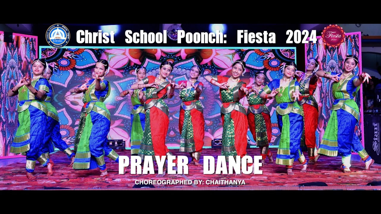 PRAYER DANCE - FIESTA 2024 - CHRIST SCHOOL POONCH - YouTube