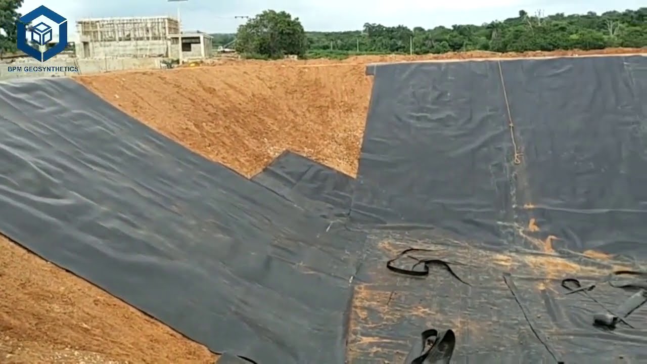 Farm Dam Liners for Irrigation Dam Project in Kenya - YouTube