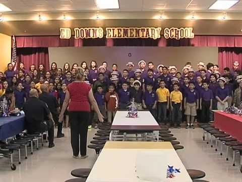 Ed Downs Elementary 911 Remembrance - September 11, 2014 - YouTube