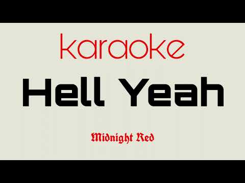 Midnight Red - Hell Yeah ( KARAOKE con coros )