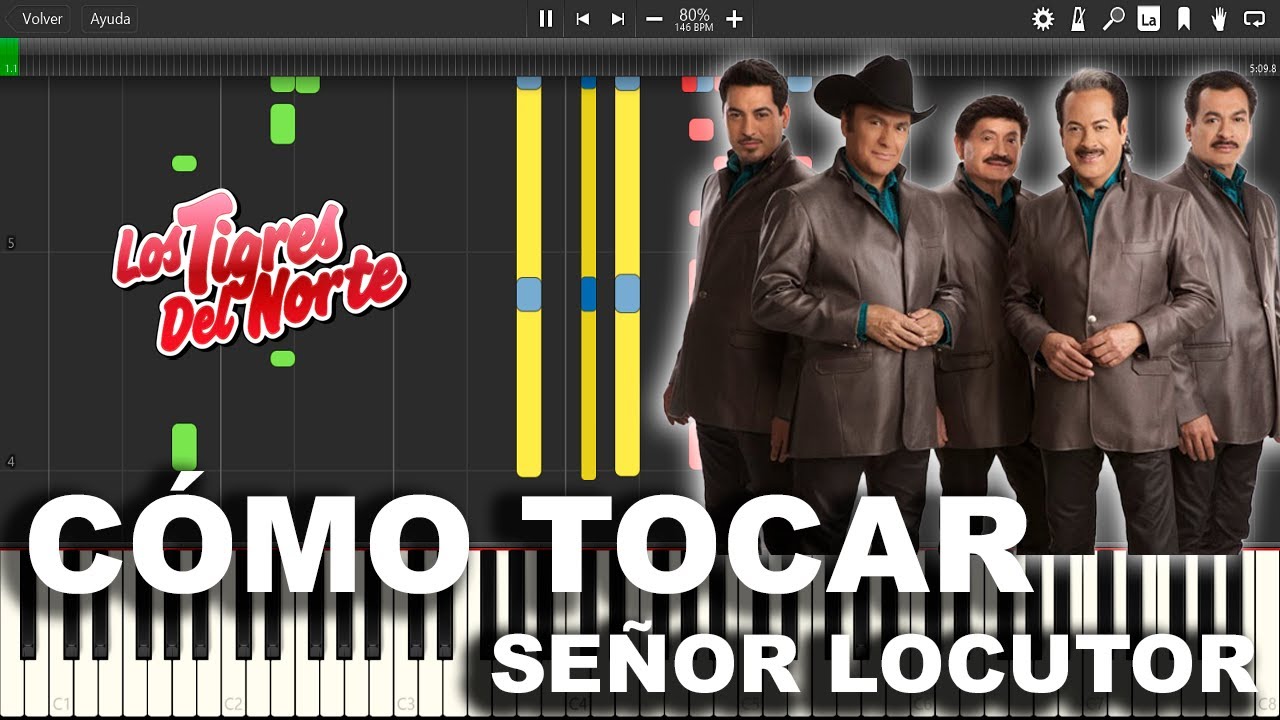 Los tigres del norte - Señor locutor - (Cómo tocar) Tutorial - YouTube