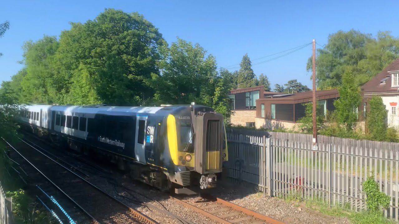 Class 444 Desiro | 444038 + 444026 | South Western Railway - YouTube