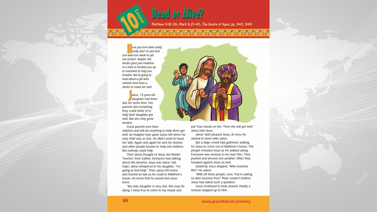 Adventist Children's Sabbath School - 1Q 2025 | Primary | Lesson 10 ...