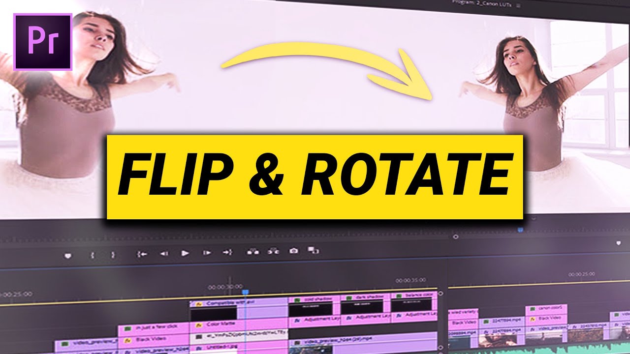 How To ROTATE And FLIP Premiere Pro Tutorial YouTube