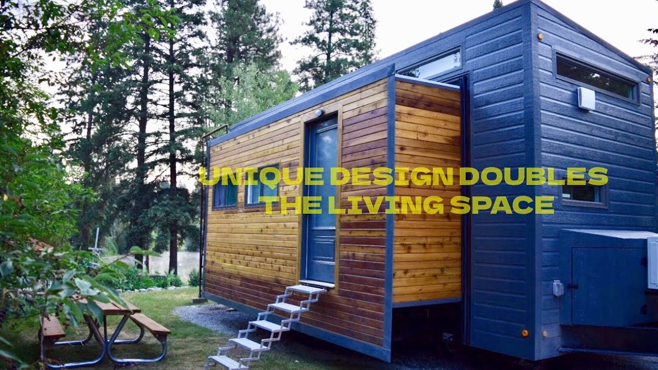 Explore Tiny Home With A Unique Design That Doubles The Living Space ...
