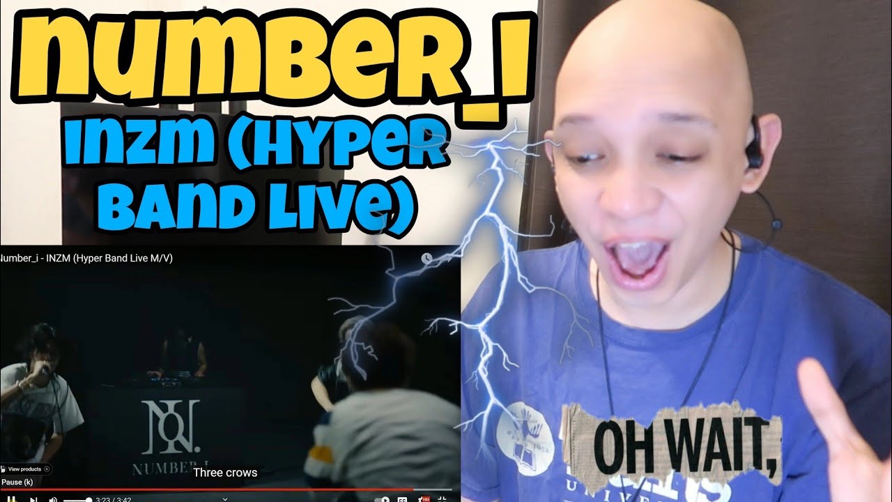 Number_i - INZM (Hyper Band Live M/V) REACTION - YouTube