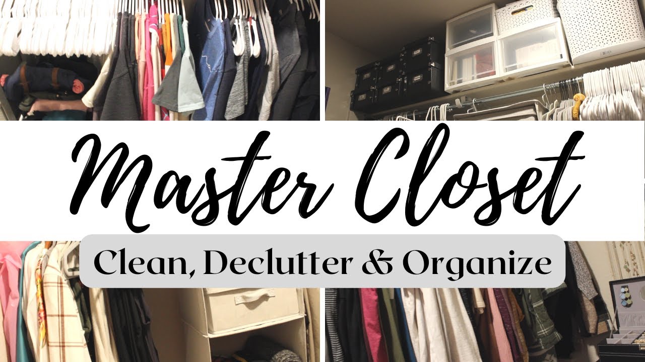 Master Closet Clean, Declutter & Organize | Major Closet Cleanout - YouTube