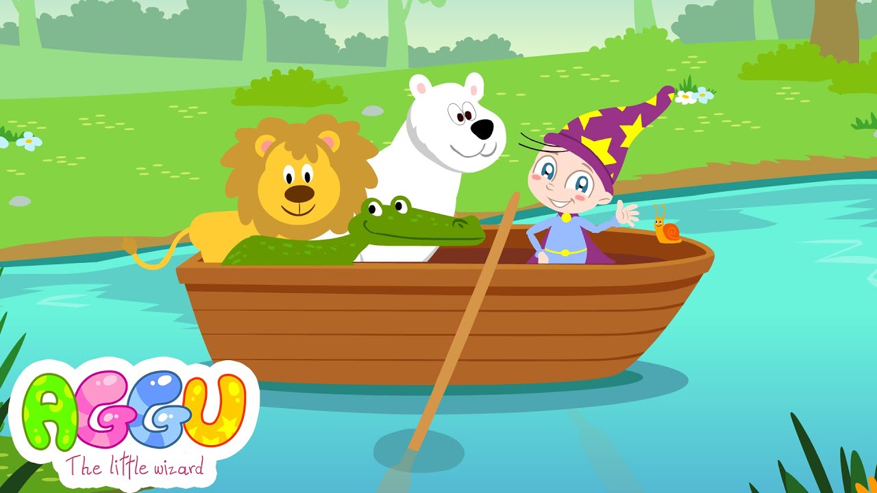 Row Your Boat | Aggu - The Little Wizard - YouTube