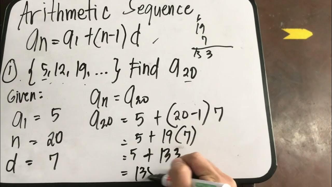 Arithmetic Sequence Part 2 - YouTube