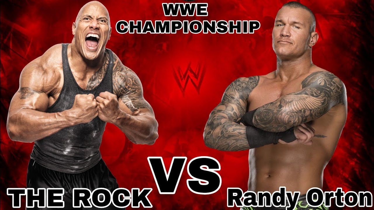 The Rock Vs Randy Orton | WWE Championship | Wrestling Revolution ...
