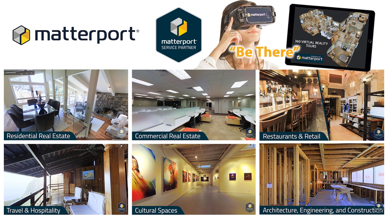 Matterport 3D and 360 VR Immersive Environments for Virtually Any ...