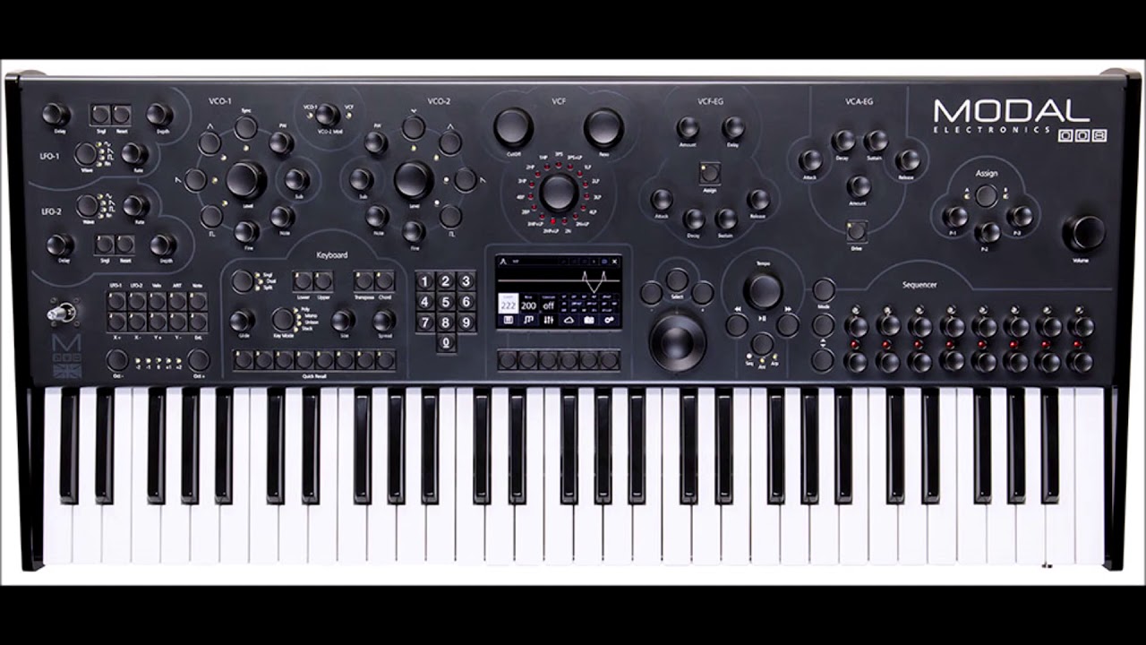 MODAL 008 Analog Synth - YouTube