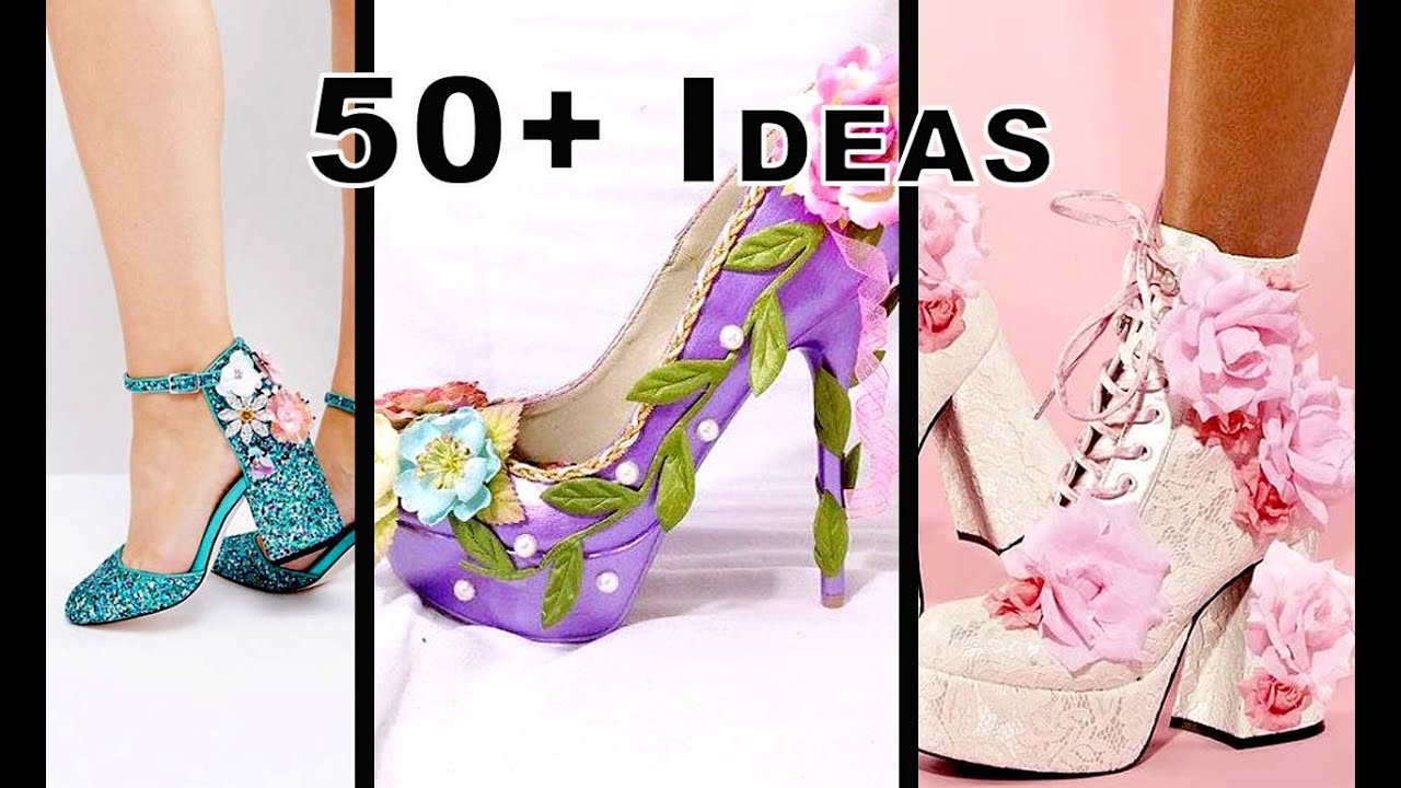 50+ DIY Shoe Upcycles to Revamp Your Wardrobe | ep 2 - YouTube
