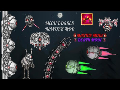 Mech Bosses Rework Mod (Master Death Mode) - YouTube