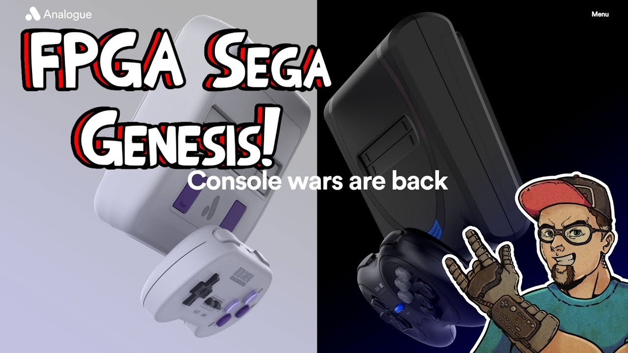 Mega SG Analogue FPGA HD Sega Genesis Announced! Play Master System ...