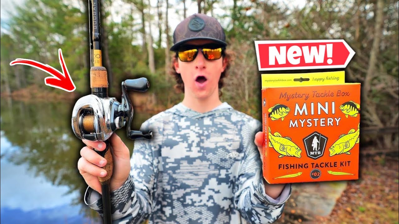 Fishing With The Brand NEW MINI Mystery Tackle Box (What's Inside ...