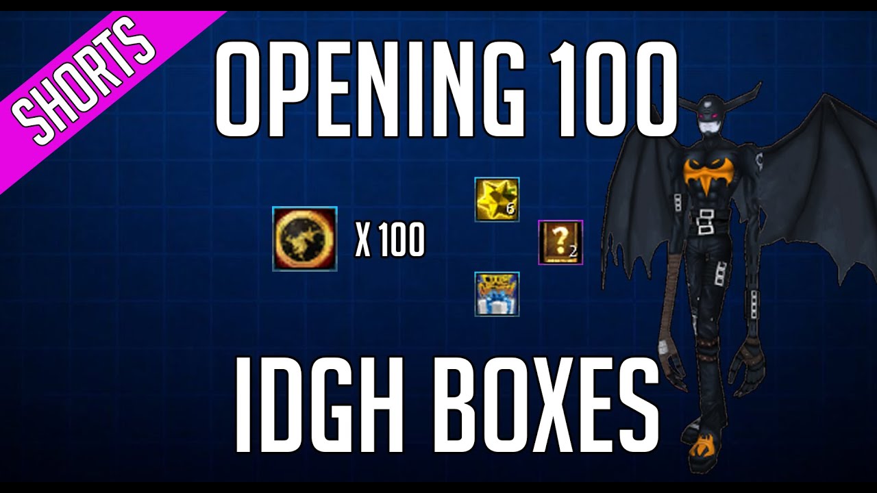 DMO - Opening 100 IDGH Boxes & Results - YouTube