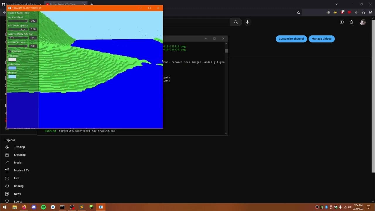 Voxel Ray Tracing (0) - First showcase - YouTube