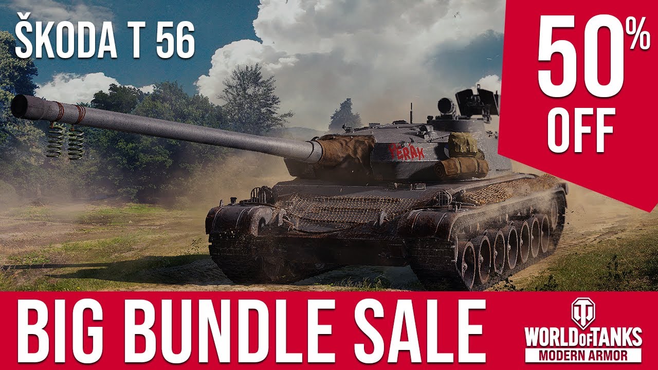 Save on the Škoda T 56 - Our BIGGEST new tank bundle sale yet! - YouTube