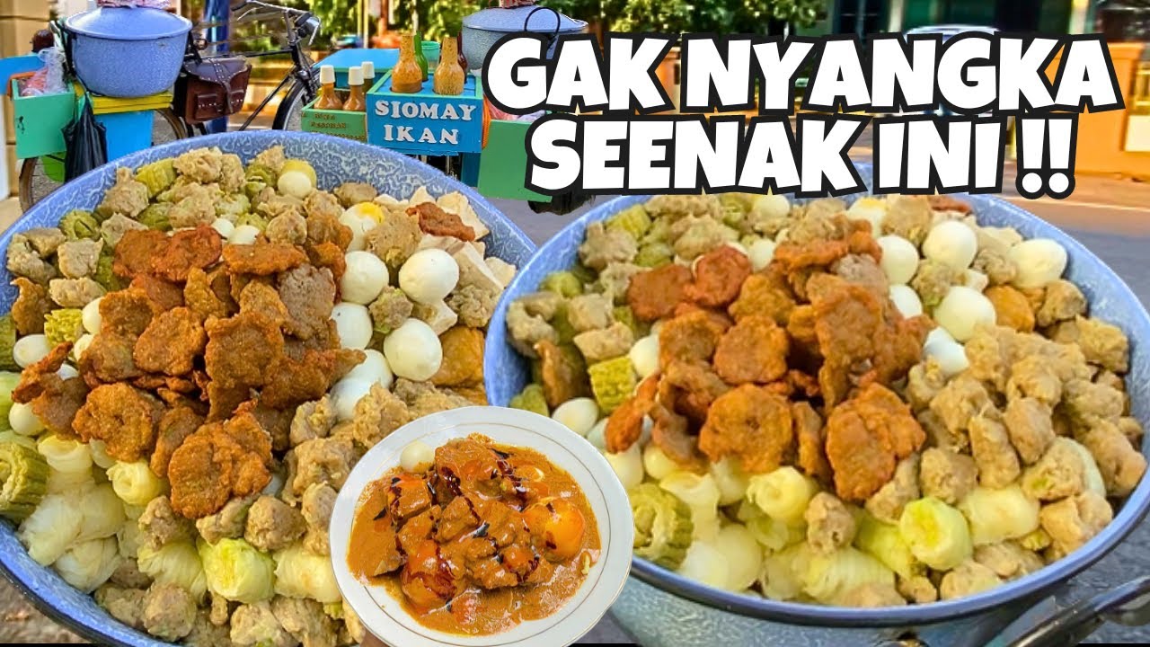 GAK NYANGKA SIOMAY SEPEDA BISA SEENAK INI, DIKASIH JERUK LIMAU JADI ...