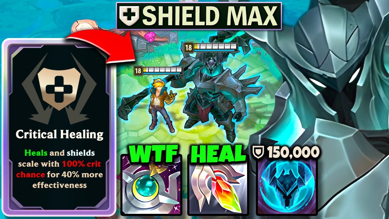 Mordekaiser but my W shields my ENTIRE health bar... (SECRET OP ARENA ...