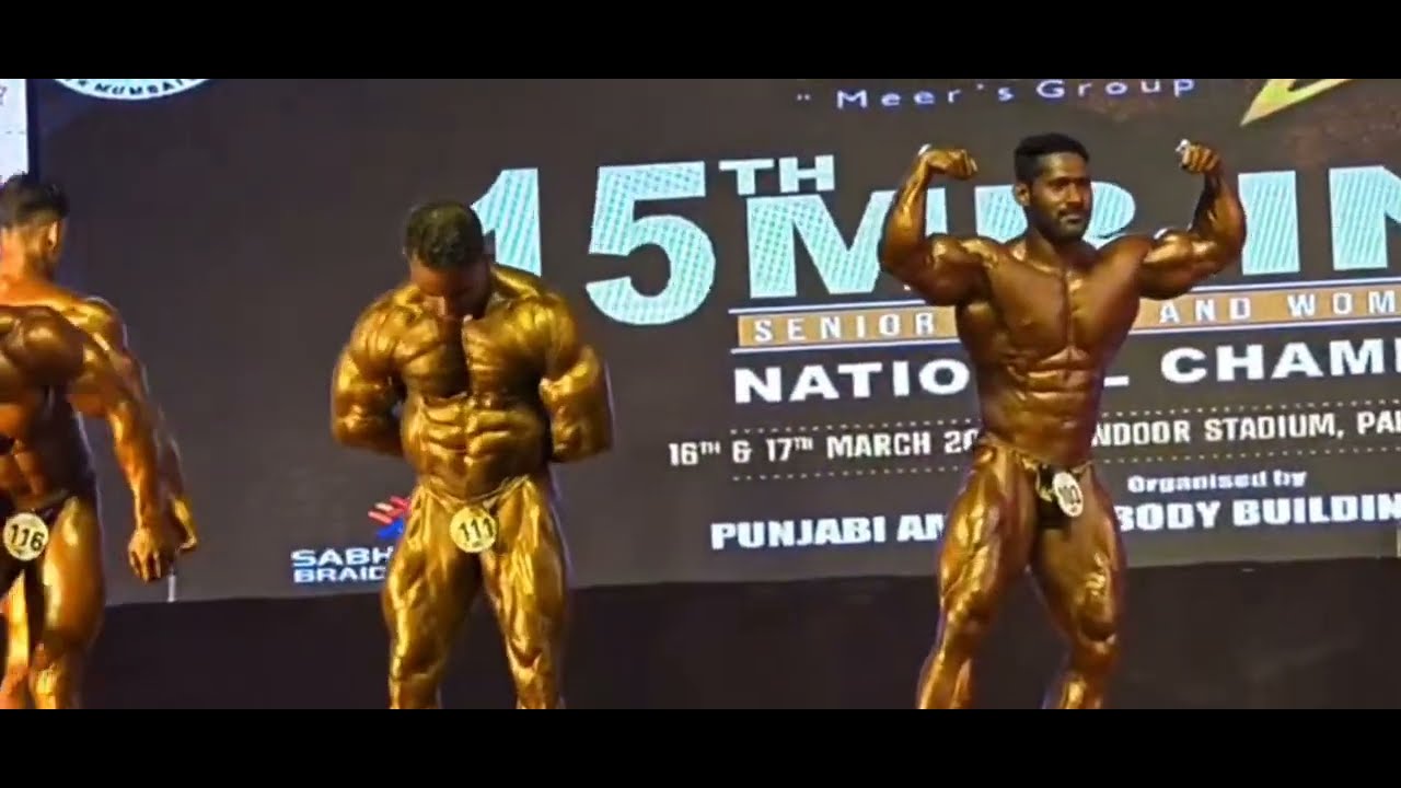15th MR. INDIA BODYBUILDING 2024 \\ 70KG category championship ...