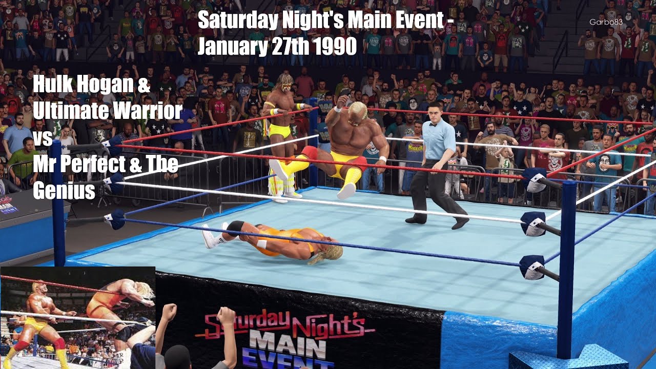 WWF Saturday Night's Main Event (Jan '90) - Hulk Hogan & Ultimate ...