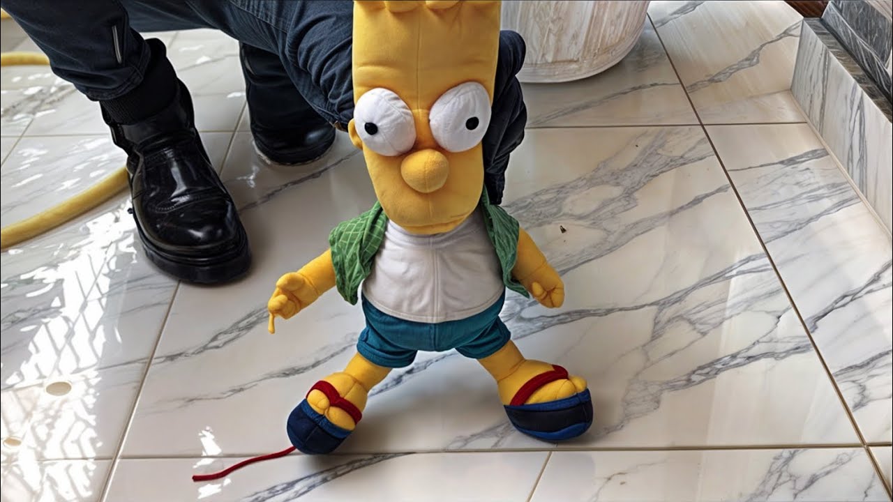 Simpsons Muddled Cleaning transforms Rescue teddy bear The most perfect ...