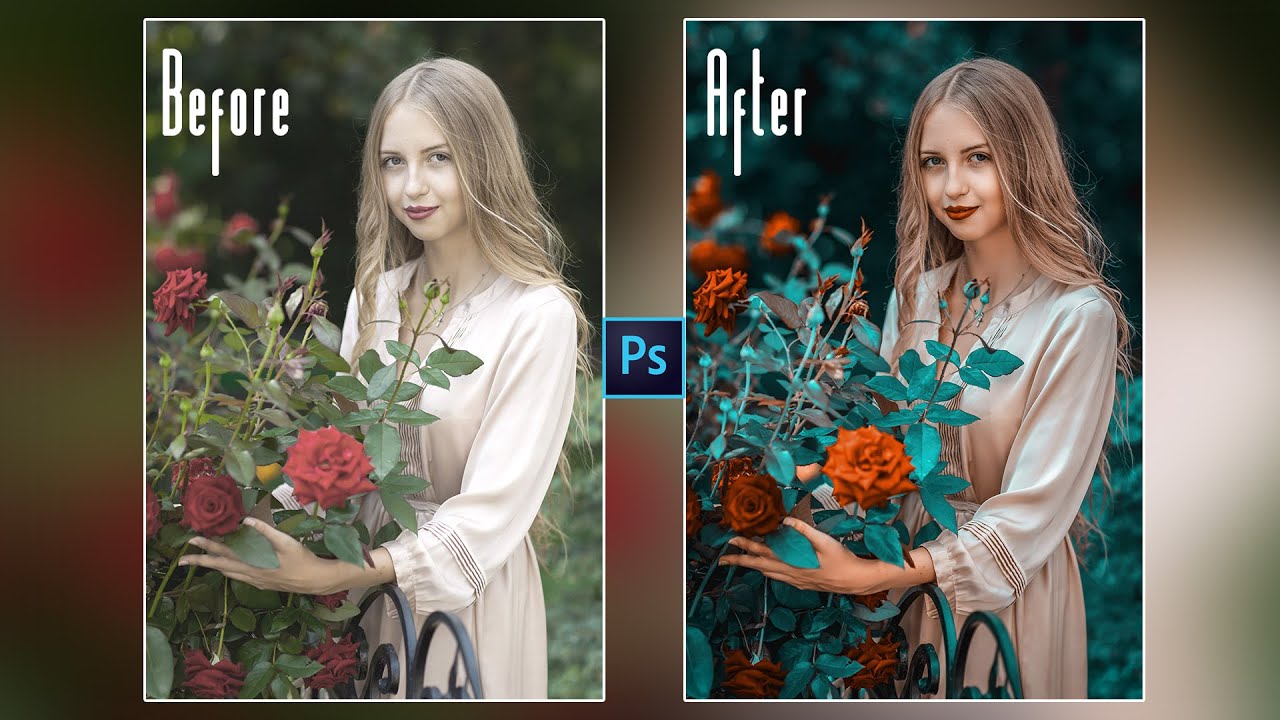 Photoshop cc Tutorial : Outdoor Photo Editing - Color Grading Preset ...