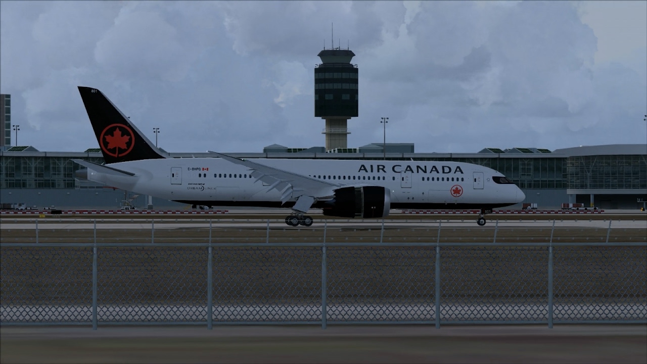 Air Canada "New Livery" Boeing 787-8 Dreamliner Landing @ (YVR ...