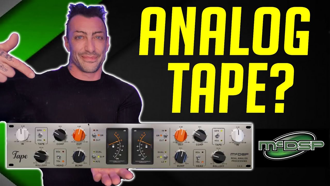 Ultimate TAPE Emulation? McDSP Tape - YouTube