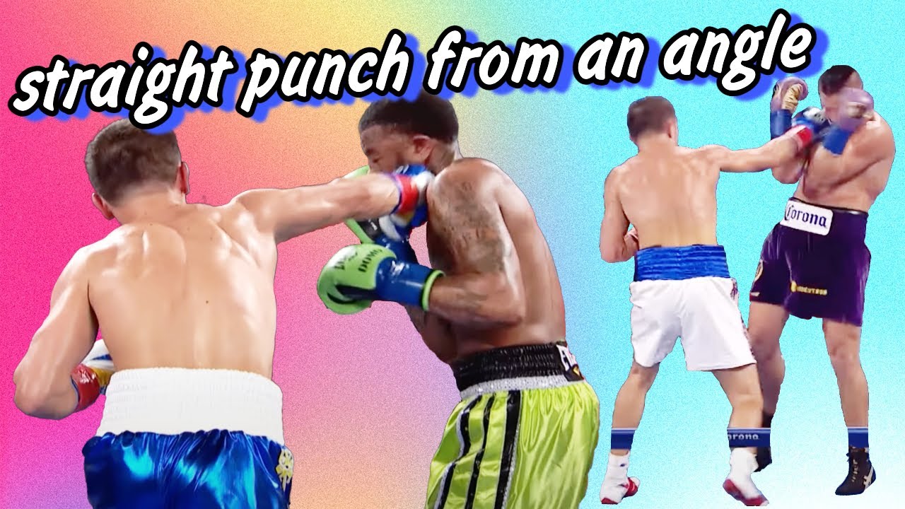 Straight Punch While Shifting Laterally (How to) - YouTube