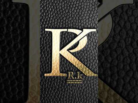 R.k logo Design || comment your Name #shorts #logo #rk #viral #youtubeshorts #shortsfeed