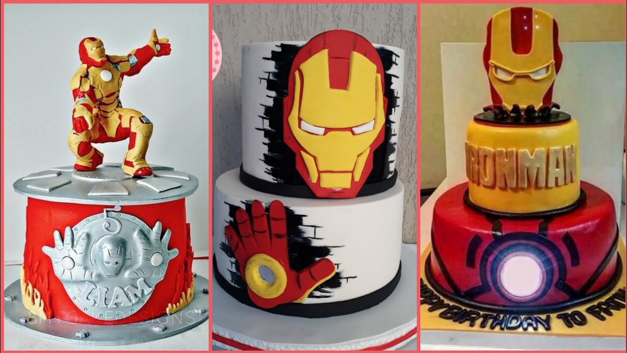Iron Man Cake