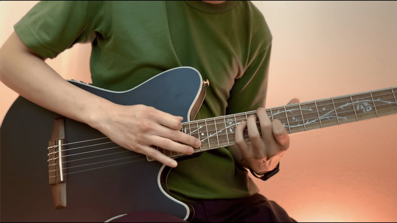 Playing ICHIKA on Tim Henson guitar - YouTube